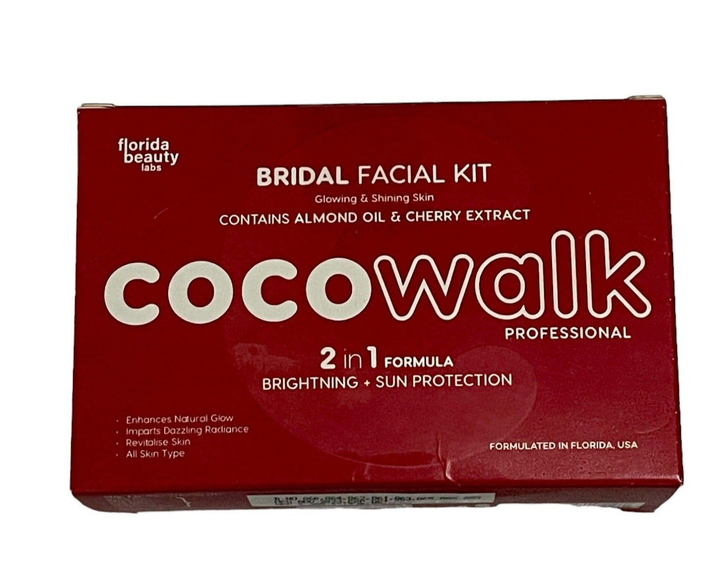 Cocowalk Professional Bridal Facial | 2-in-1 Formulation | Brightening – Shop Salon Products